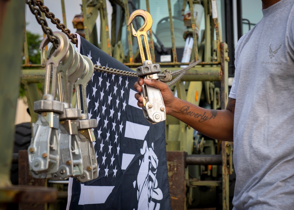 DVIDS - Images - Airmen honor the fallen during 11th annual Port Dawg ...