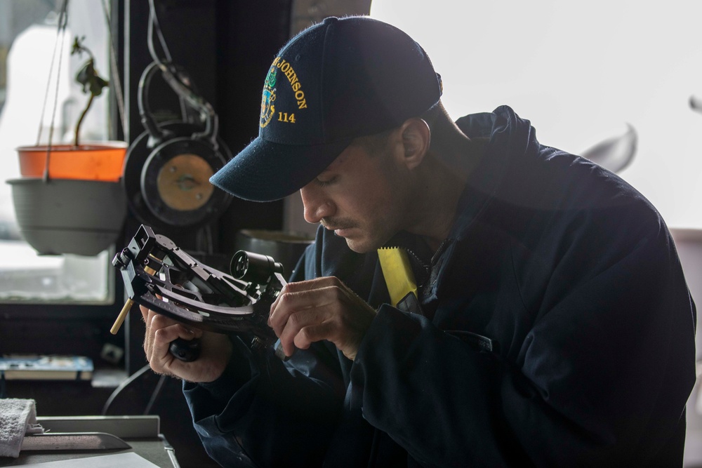 DVIDS - Images - USS Ralph Johnson Conducts Replenishment at Sea [Image ...