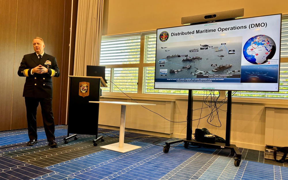 DVIDS - Images - U.S. Navy Surgeon General delivers keynote remarks at ...