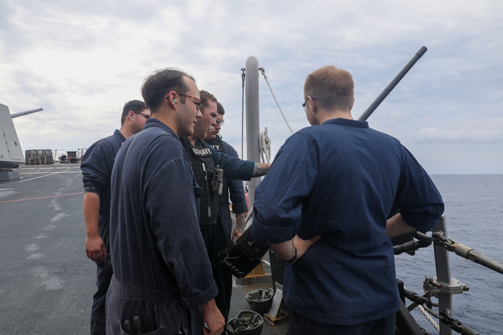 DVIDS - Images - Sailors aboard the USS Howard conduct a live fire ...