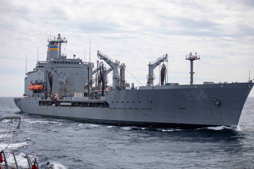 DVIDS - Images - USS Ralph Johnson Conducts Replenishment at Sea [Image ...