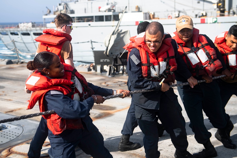DVIDS - Images - USS Mason Conducts Routine Operations in the Red Sea ...