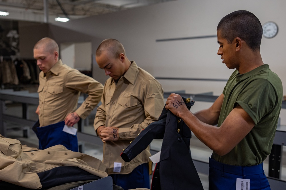 DVIDS - Images - India Company Uniform Fitting [Image 7 of 7]