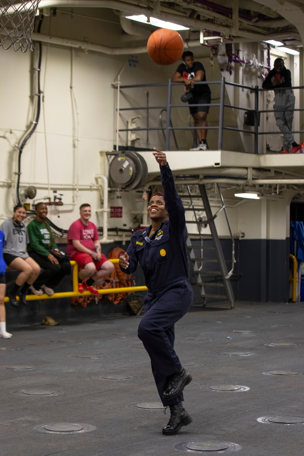 DVIDS - Images - USS Tripoli MWR Basketball Event [Image 2 of 2]