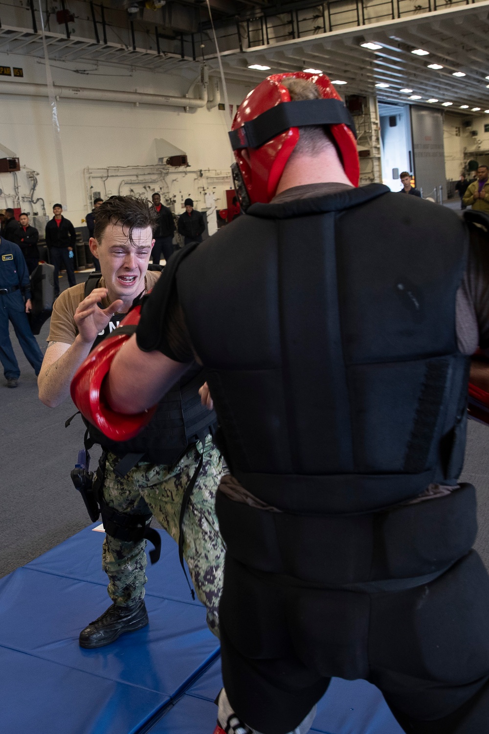 DVIDS - Images - USS Tripoli Sailors Take Part In A Security Reaction ...