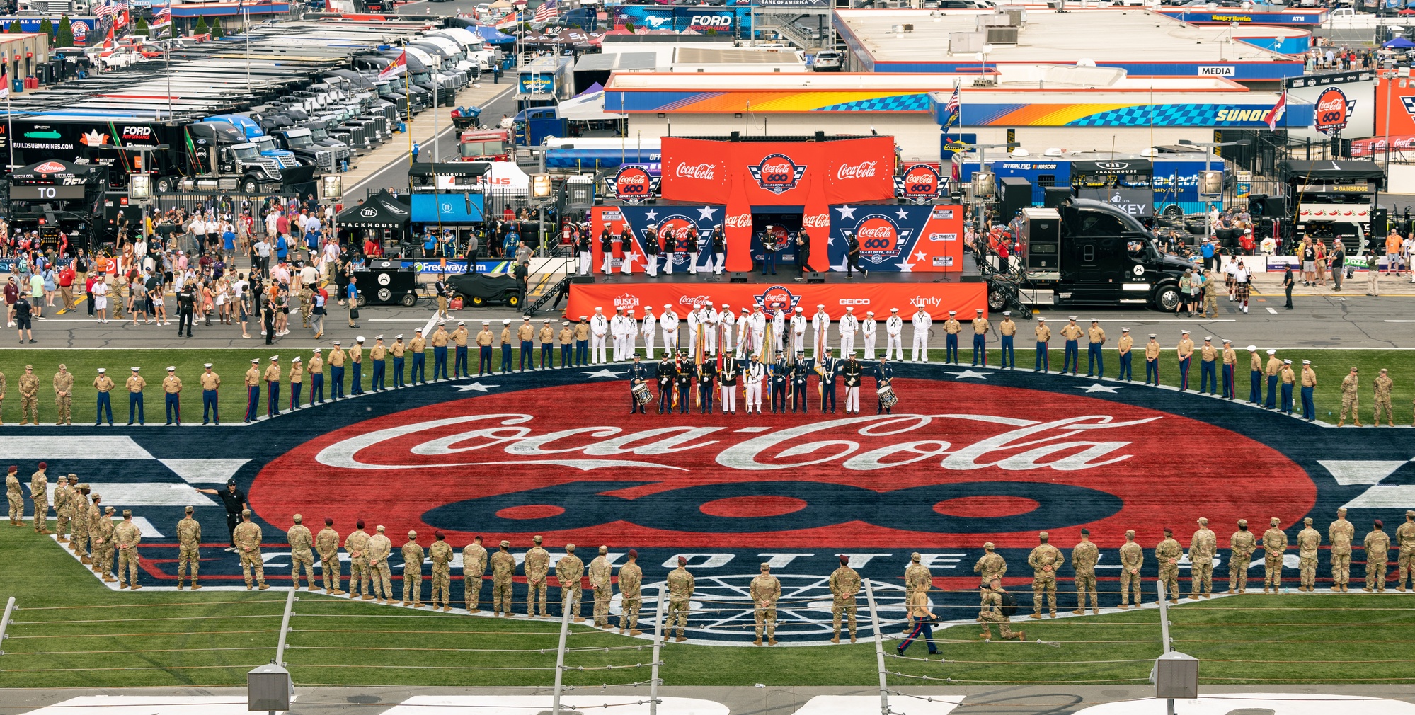 Coca Cola 600 Coca Cola 600 Charlotte Motor Speedway Stockfotografie