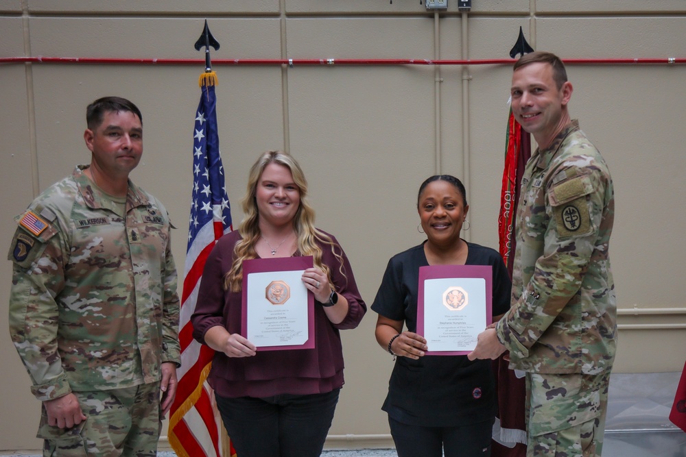 DVIDS - Images - BACH Holds Quarterly Awards Ceremony [Image 9 of 10]