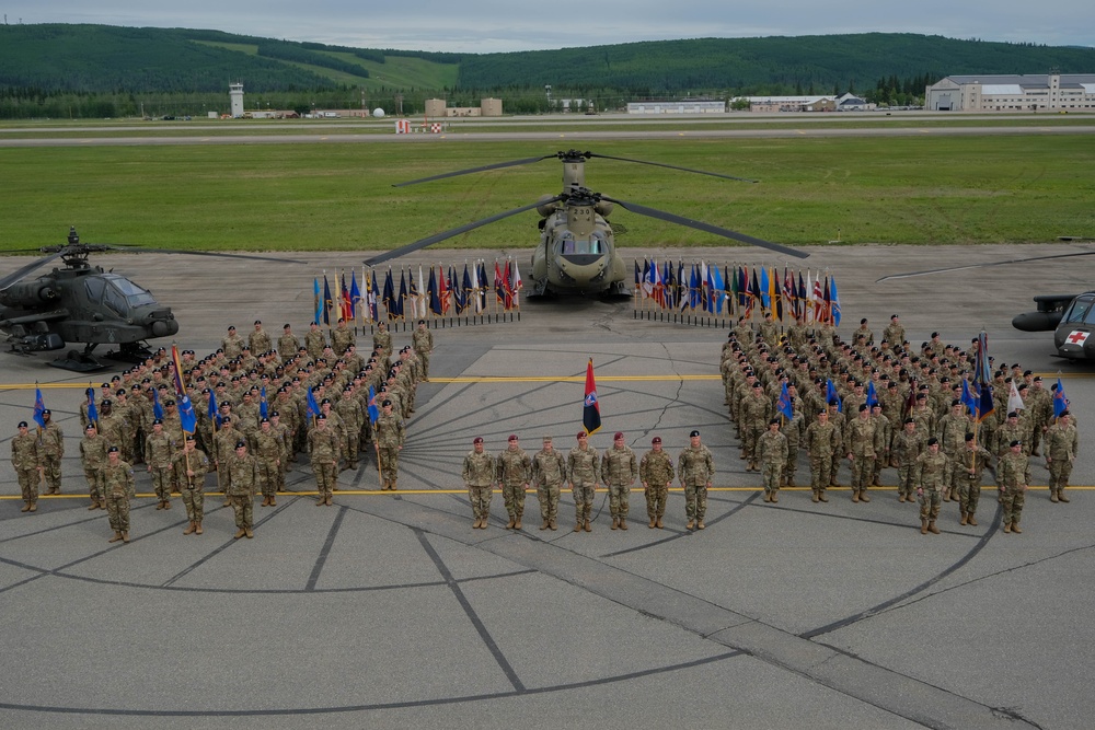 DVIDS - Images - Arctic Aviation Command Activation And Patching Ceremony [Image 1 of 2]