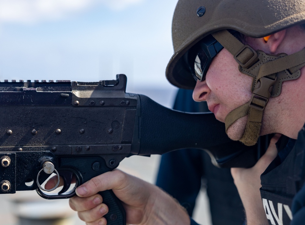 DVIDS - Images - USS Higgins (DDG 76) Weapons Qualifications [Image 7 of 9]