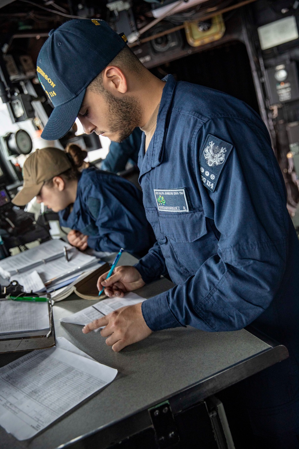 DVIDS - Images - USS Ralph Johnson Conducts Replenishment at Sea with ...