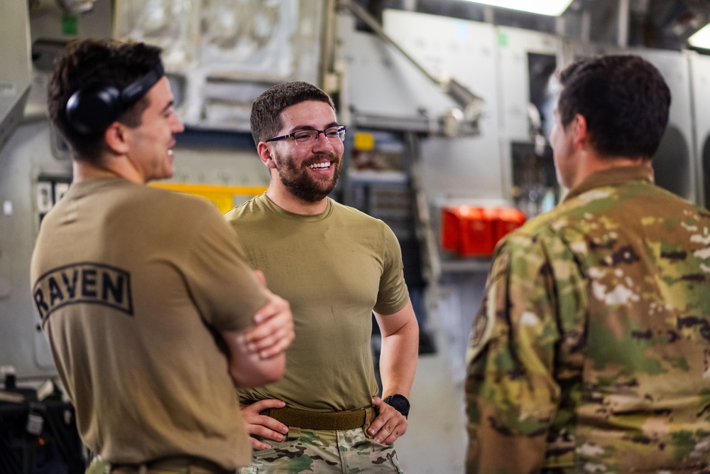 DVIDS - Images - 379th ESFS Phoenix Ravens defend air mobility assets ...