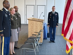 Gold Star Family Pins Rank on National Guard Colonel and Friend