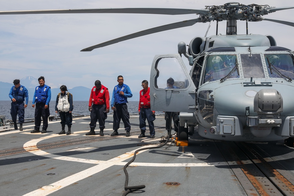 DVIDS - Images - Sailors aboard the USS Howard conduct flight quarters ...