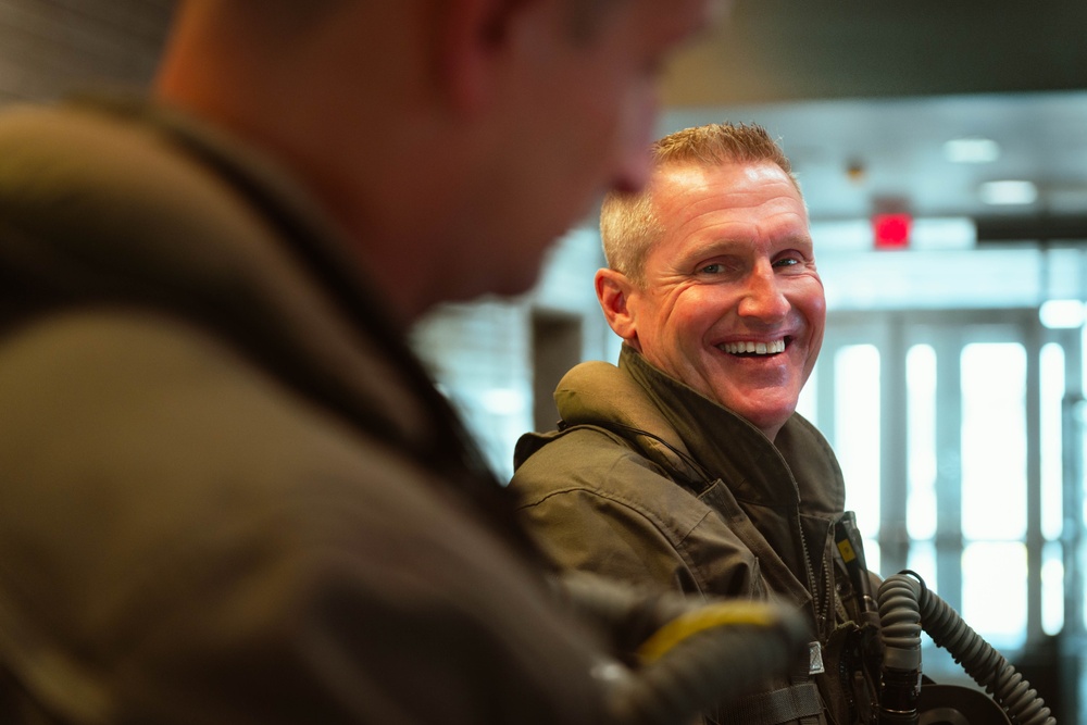 DVIDS - Images - 56th FW commander's fini flight ends with a splash ...