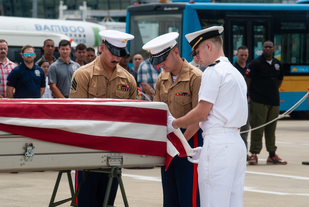 DVIDS - Images - 165th Repatriation Ceremony conducted by DPAA 24-3VN [Image 7 of 11]