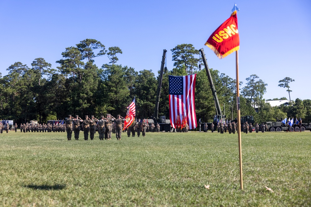 DVIDS - Images - 2nd Marine Logistics Group Change of Command Ceremony [Image 6 of 12]