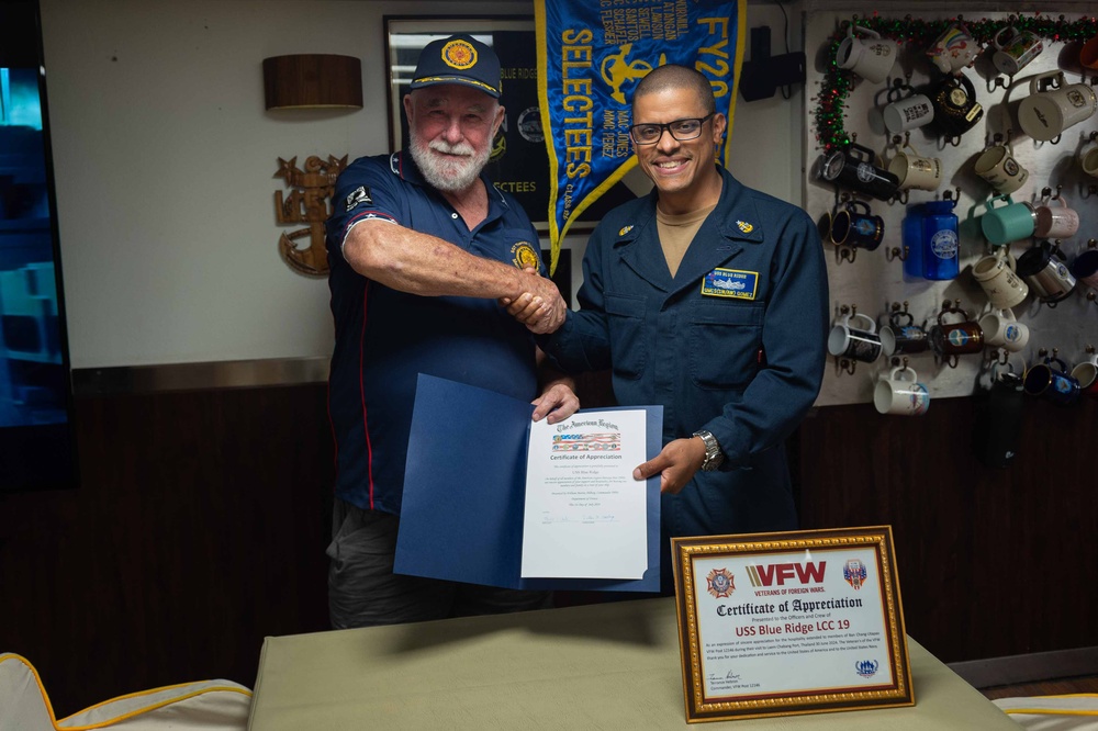 DVIDS - Images - Blue Ridge hosts VFW members [Image 6 of 6]