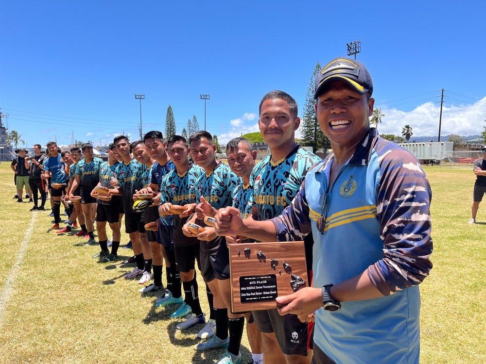 DVIDS - Images - Indonesian Navy comes in second in RIMPAC 2024 soccer ...