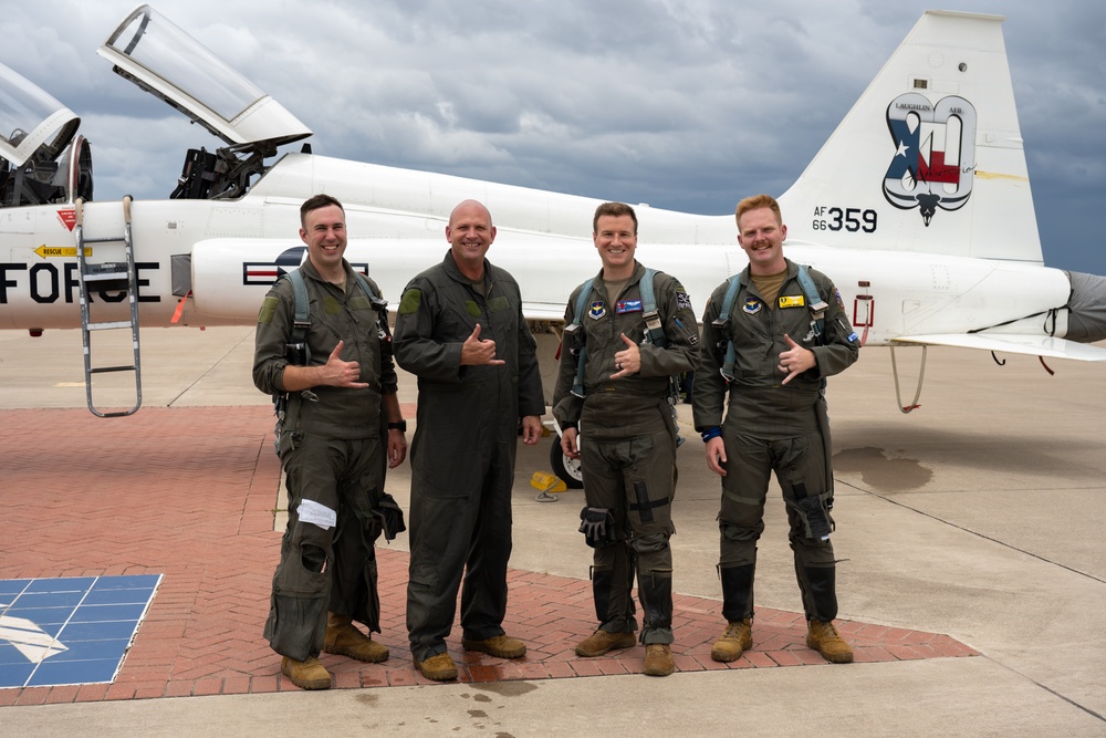 DVIDS - Images - Col. Davidson's "fini" flight as 47th FTW commander ...