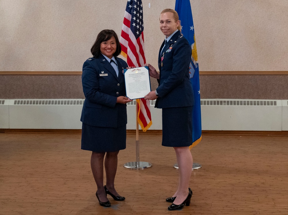 DVIDS - Images - 354th Operational Medical Readiness Squadron Change of Command [Image 2 of 8]