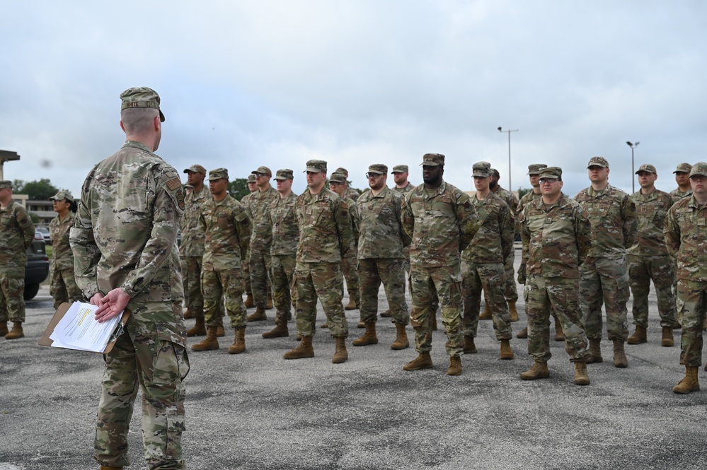 DVIDS - Images - 367th COS Open Ranks Inspection [Image 6 of 6]