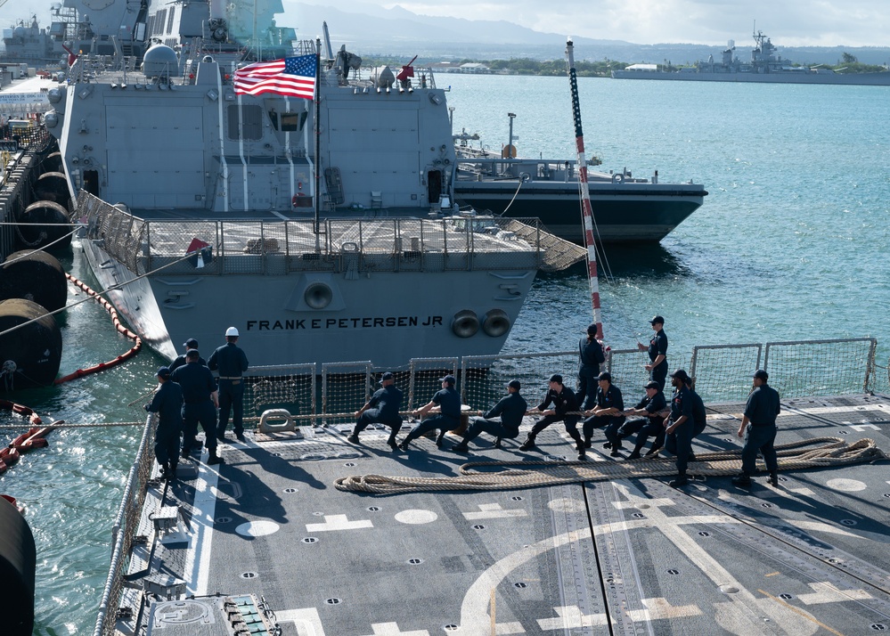 DVIDS - Images - USS Sterett Gets Underway for RIMPAC 2024 [Image 2 of 5]