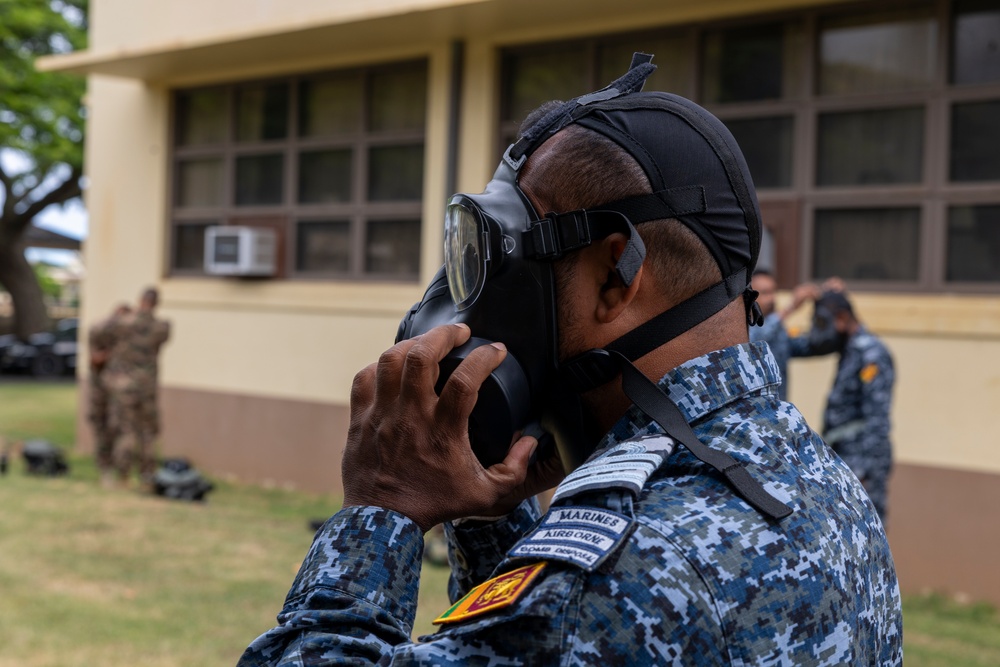DVIDS - Images - US, Sri Lankan, Tongan Marines conduct CBRN training ...