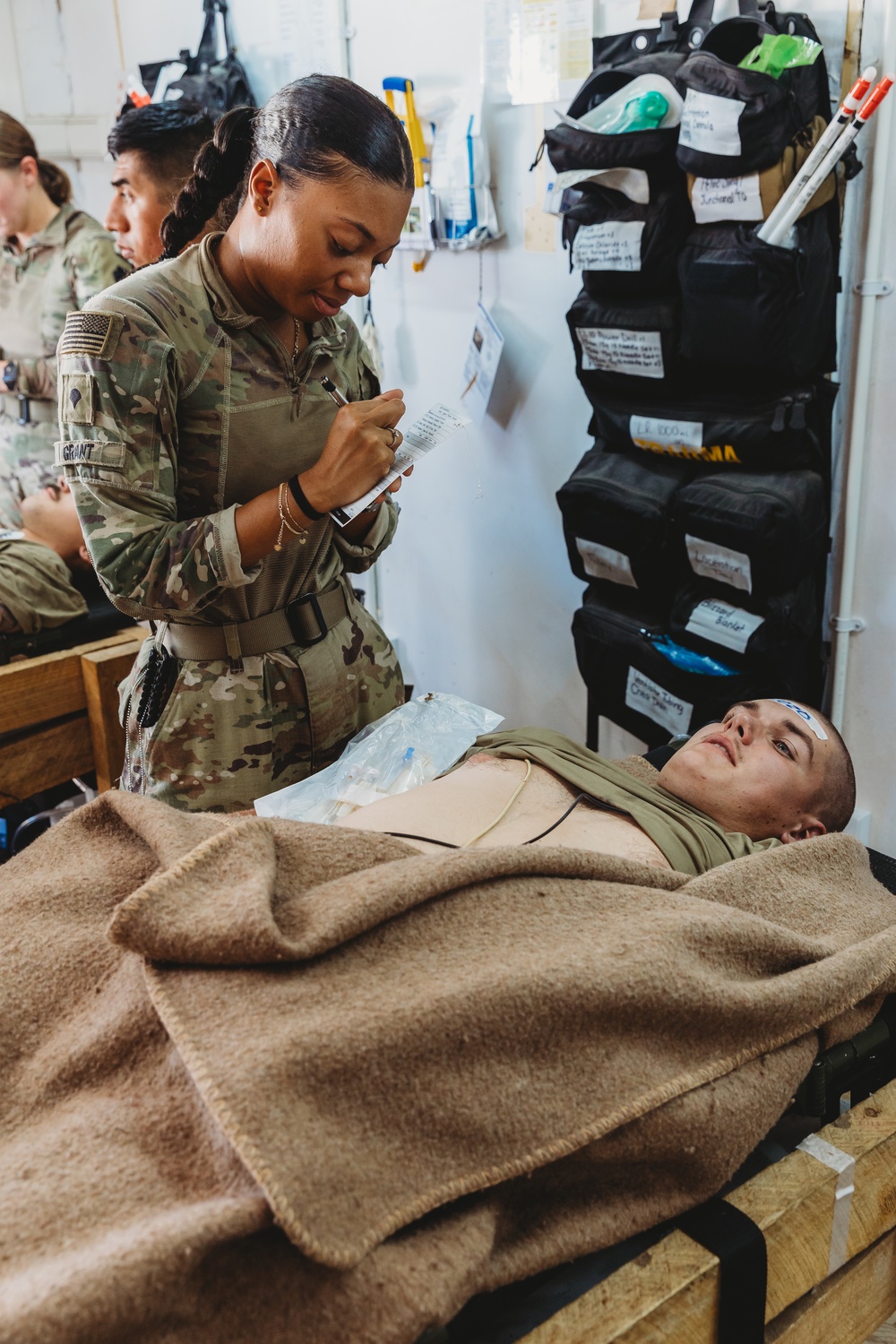 DVIDS - Images - Task Force Paxton Conducts MASCAL Exercise [Image 8 of 10]