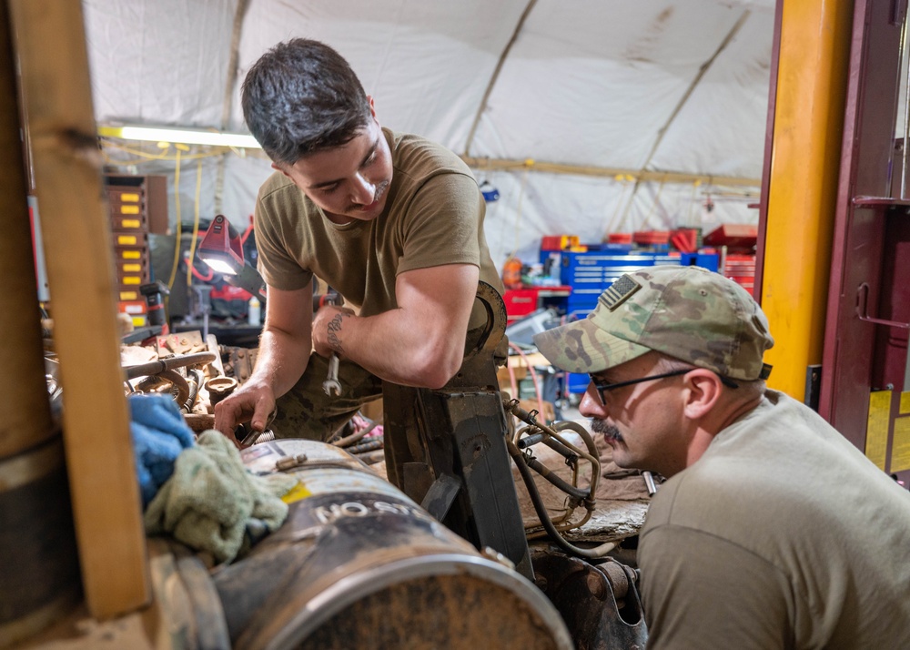 DVIDS - Images - 475th EABS vehicle maintainers drive the mission ...