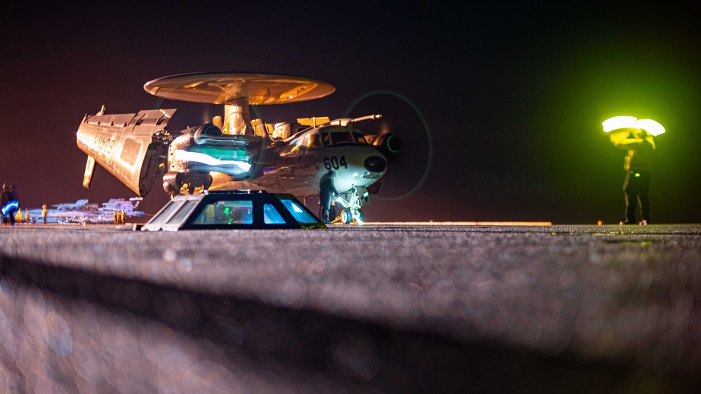 DVIDS - Images - USS Theodore Roosevelt Conducts Night Flight ...