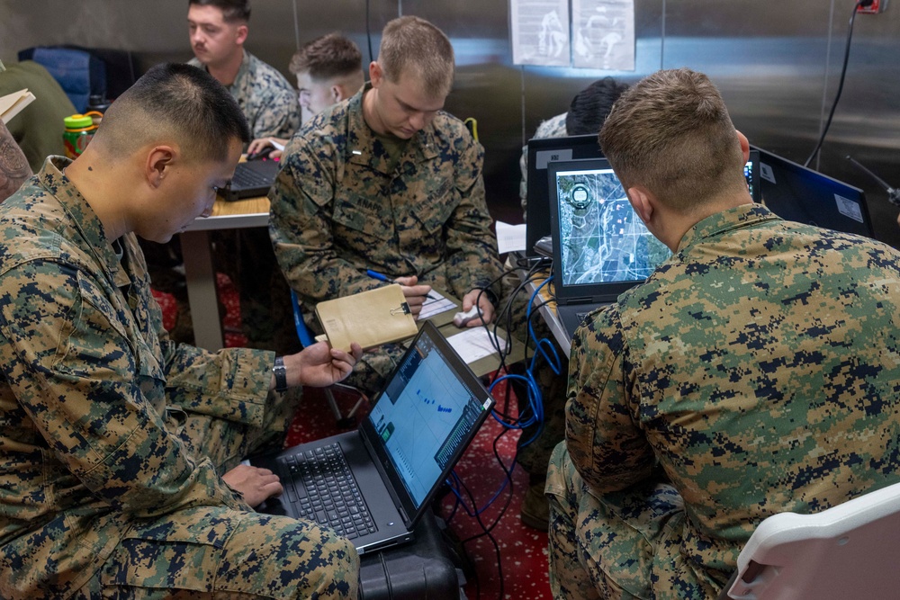 DVIDS - Images - BLT 1/8, 24th MEU (SOC) Virtual Fires Training [Image ...