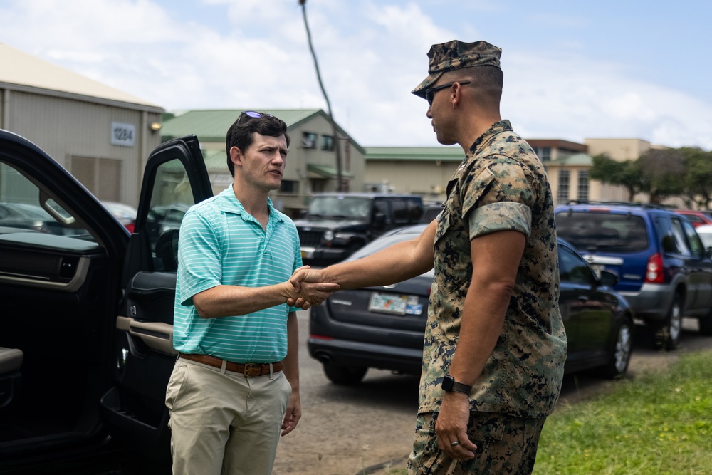 DVIDS - Images - Staff Delegate Bennitt Visit [Image 1 of 5]