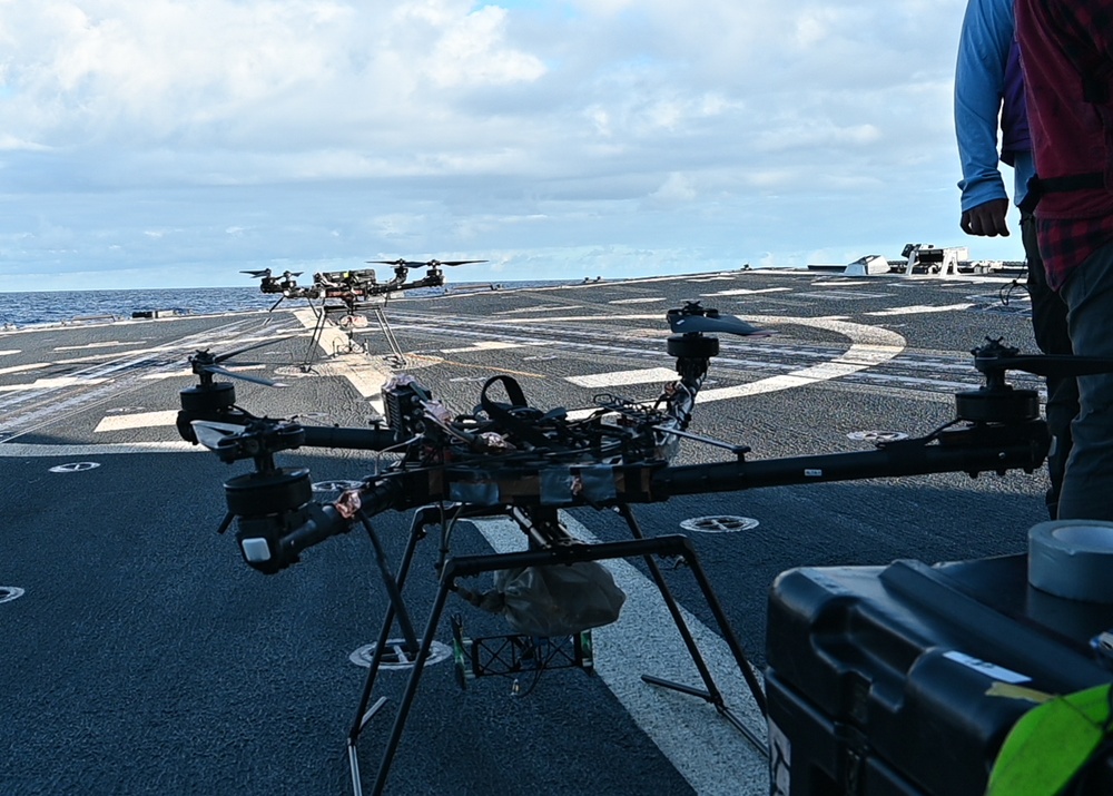 DVIDS - Images - UAV Testing Aboard USS Sterett During RIMPAC 2024 ...