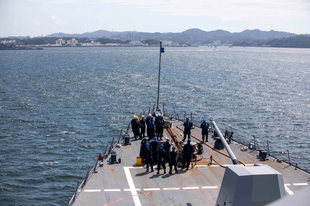 Dvids Images Uss Ralph Johnson Conducts Sea And Anchor Evolution Image 3 Of 6