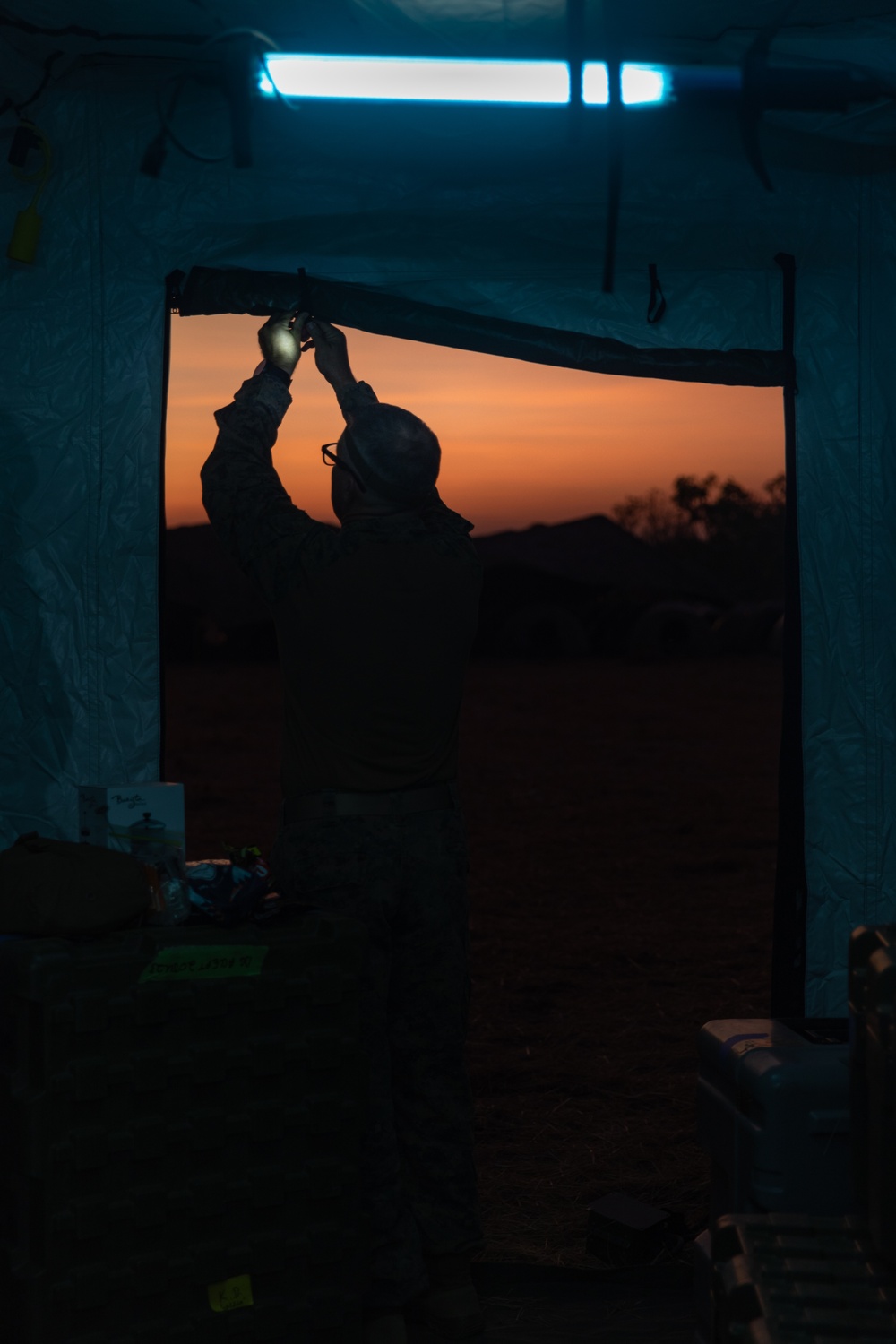 DVIDS - Images - MRF-D 24.3: CLB-5 (Rein.) Sailors setup role 2 field ...