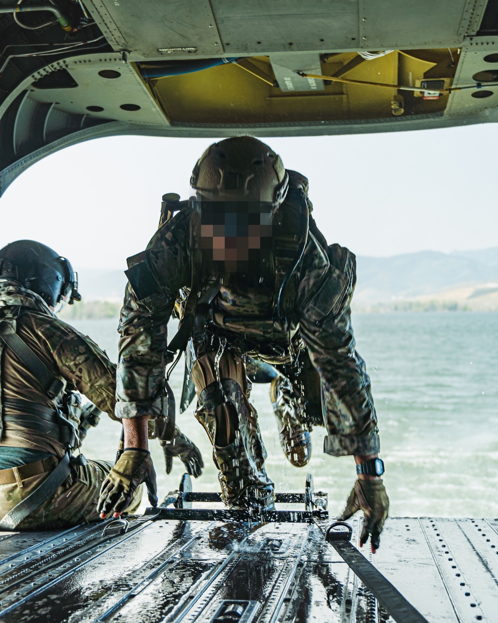DVIDS - Images - 10th SFG(A) Performs Water Jump and Helocast Exercise ...