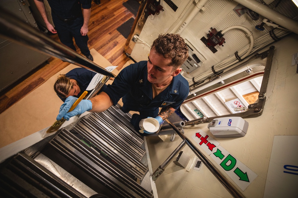 DVIDS - Images - USS McCain Conduct Routine Preservation [Image 2 of 6]
