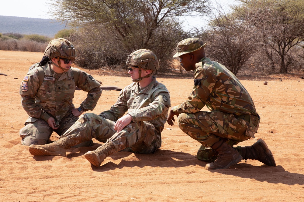 DVIDS - Images - Botswana, North Carolina National Guard conduct zero range and medevac ...