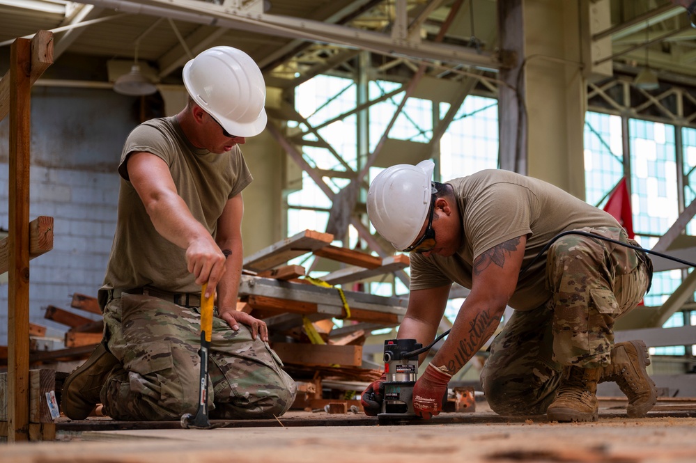 DVIDS - Images - Civil Engineers preserve history through Innovative Readiness Training [Image 5 ...