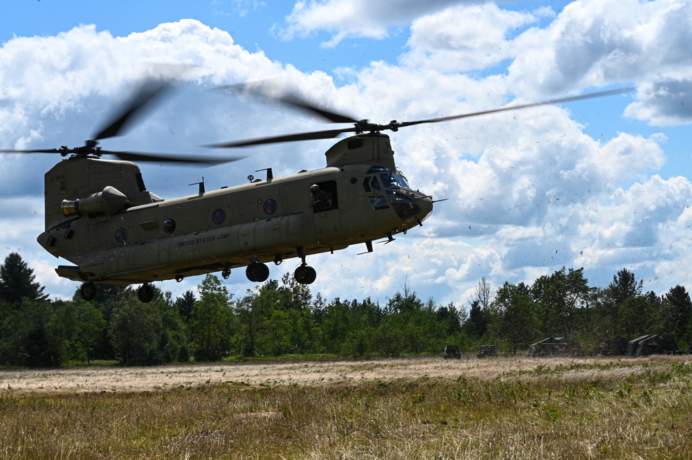 DVIDS - Images - Chinooks fly at Exercise Northern Strike 2024-2 [Image ...