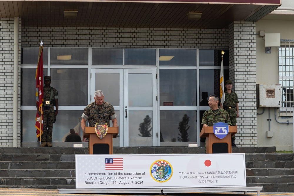 DVIDS - Images - Resolute Dragon 24 Closing Ceremony [Image 3 of 10]