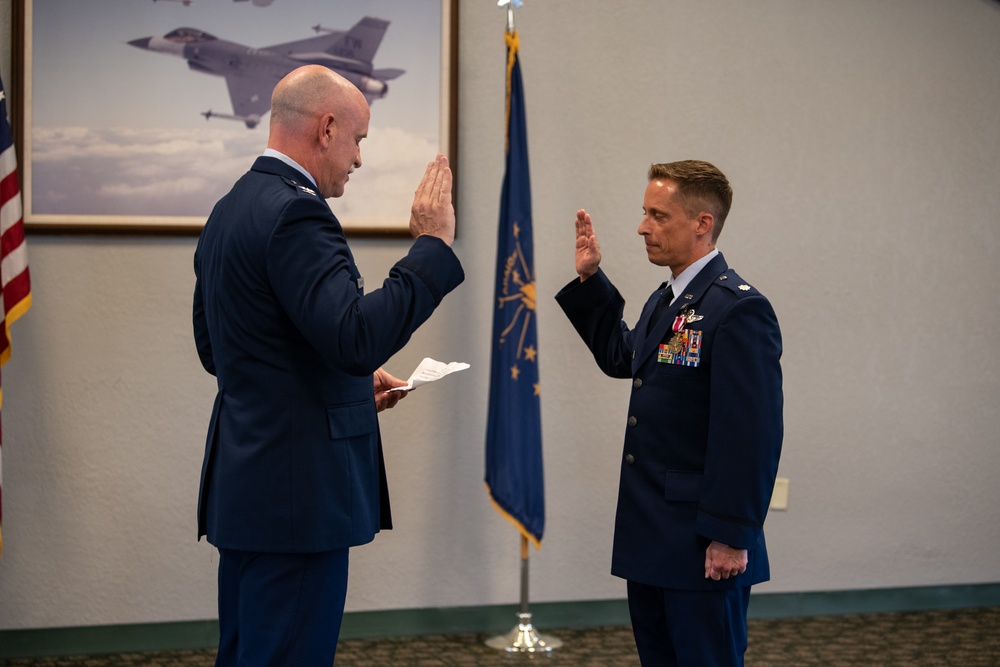 DVIDS - Images - New 122nd Fighter Wing Deputy Commander Promotes to ...