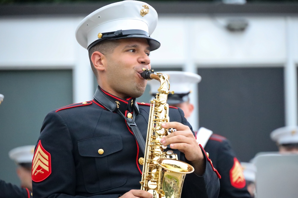 DVIDS - Images - The 2nd Marine Aircraft Wing (MAW) Band performs at ...