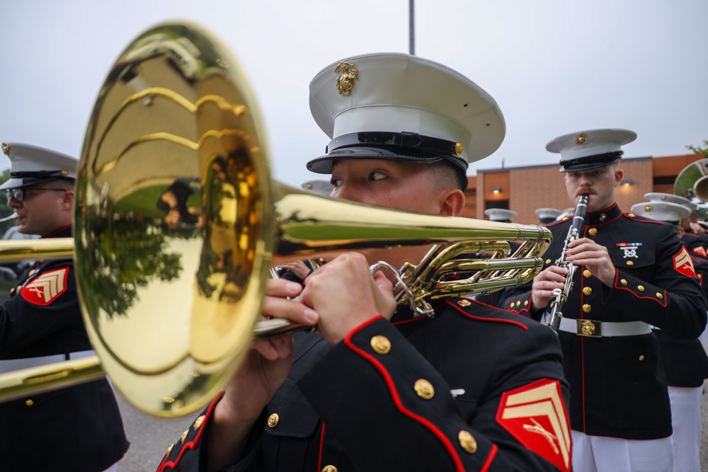 DVIDS - Images - The 2nd Marine Aircraft Wing (MAW) Band performs at ...
