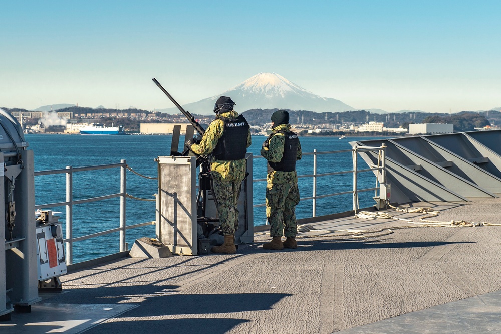 DVIDS - Images - USS Blue Ridge Sea and Anchor [Image 1 of 6]