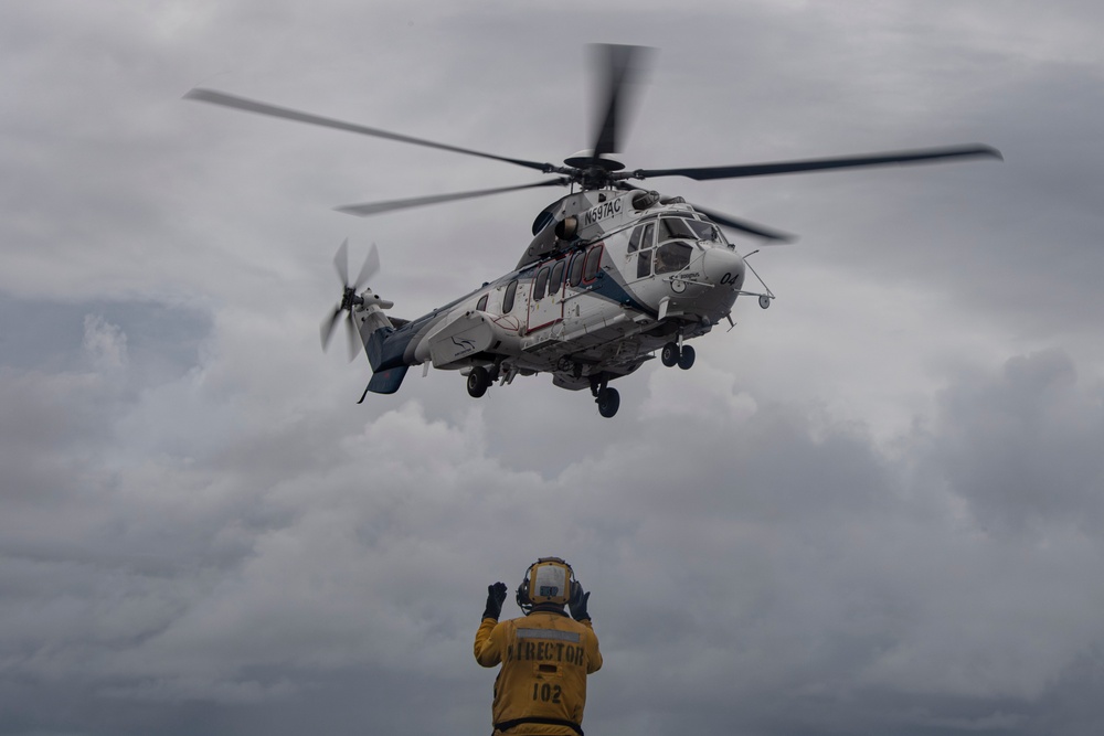 DVIDS - Images - Abraham Lincoln conducts an ammunition on-load [Image ...