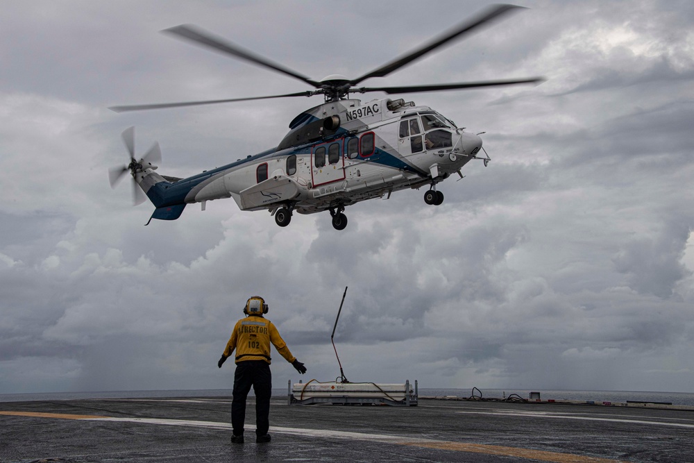 DVIDS - Images - Abraham Lincoln conducts an ammunition on-load [Image ...