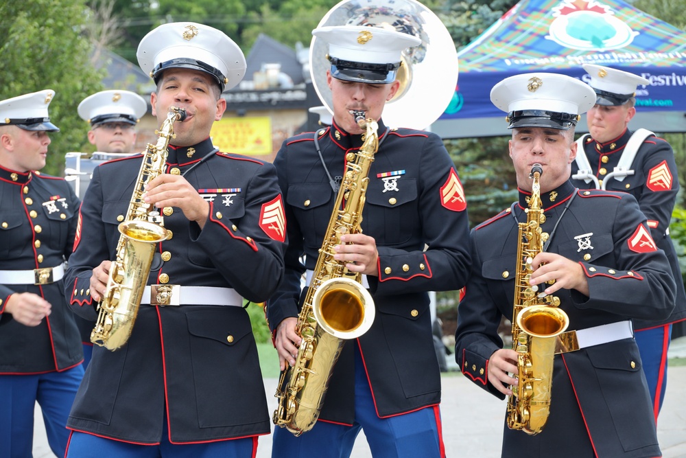 DVIDS - Images - The 2nd Marine Aircraft Wing (MAW) Band performs at ...