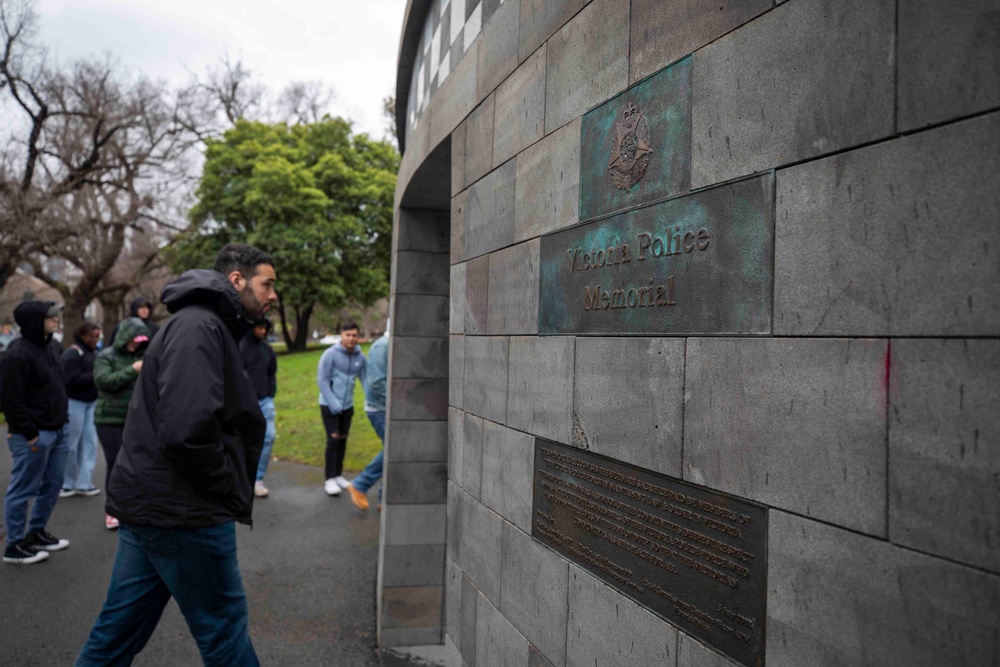 DVIDS - Images - Emory S. Land Sailors Participate in a Tour of Veteran ...