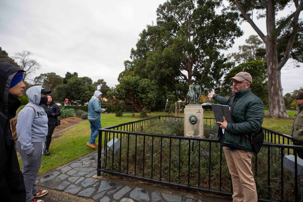DVIDS - Images - Emory S. Land Sailors Participate in a Tour of Veteran ...